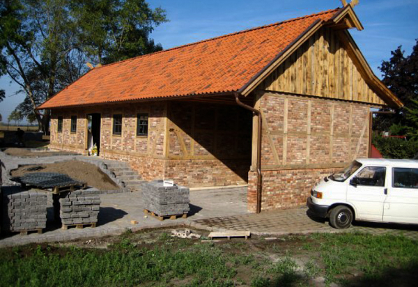 Carport - Deutsches Fachwerk - Fachwerk-Nebengenbäude