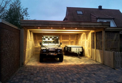 Carport - Deutsches Fachwerk - Fachwerk-Nebengenbäude