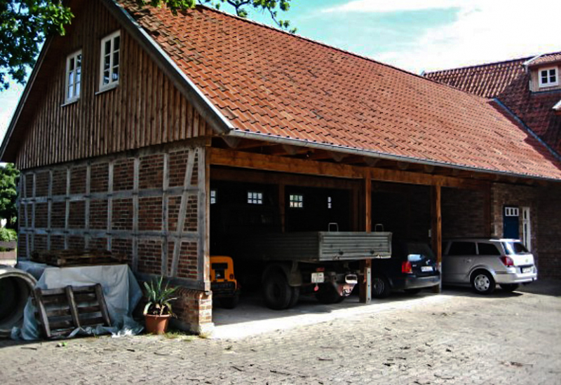 Scheune - Deutsches Fachwerk - Fachwerk-Nebengenbäude